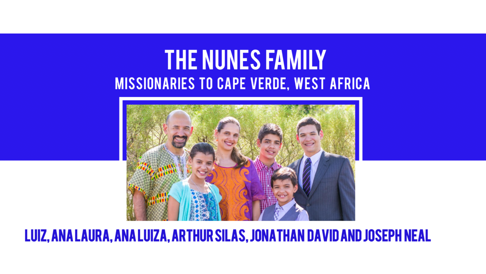 MISSIONARIES - LIVING WORD BAPTIST